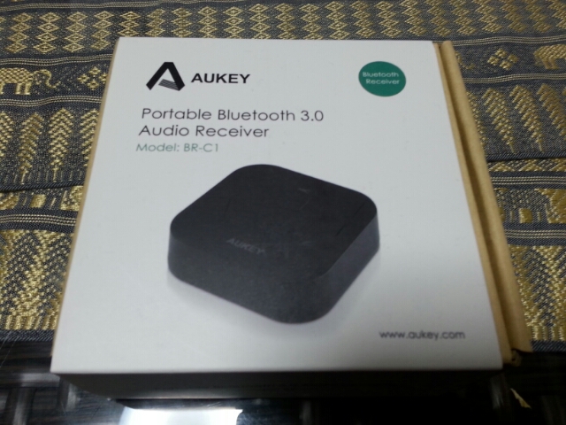 Aukey BluetoothステレオオーディオレシーバBR-C1とPlANEX Bluetooth USBアダプター BT-Micro4購入: そんなんじゃーいけんで